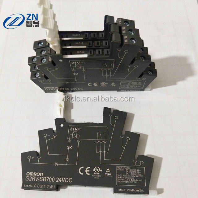 24V DC Omron Relay Socket 6A 250V AC G2RV-SR700 For G2RA Relays