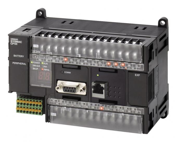 CP1H-X40DR-A OMRON 40 I/O CPU 24DI 16DO REL AC PS PLC CP1H
