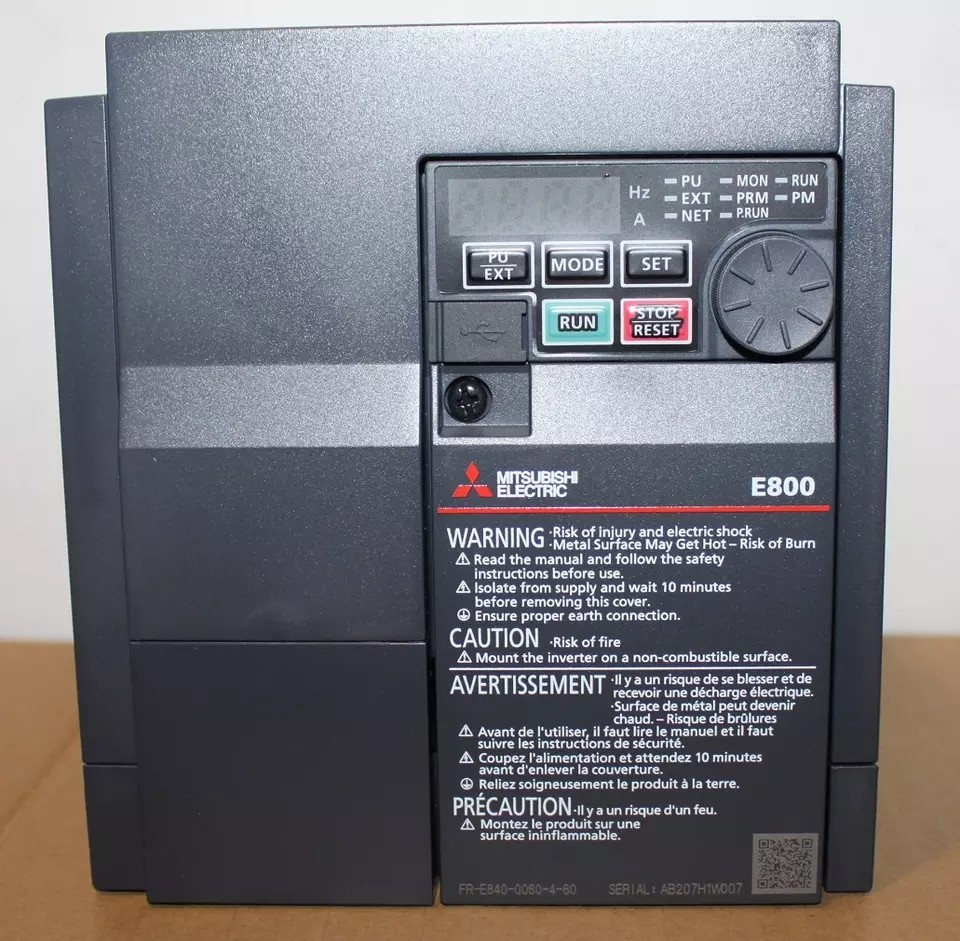FR-E840-0060-4-60 Mitsubishi FR-E800 Series 2.2kw and 3 Phases ...