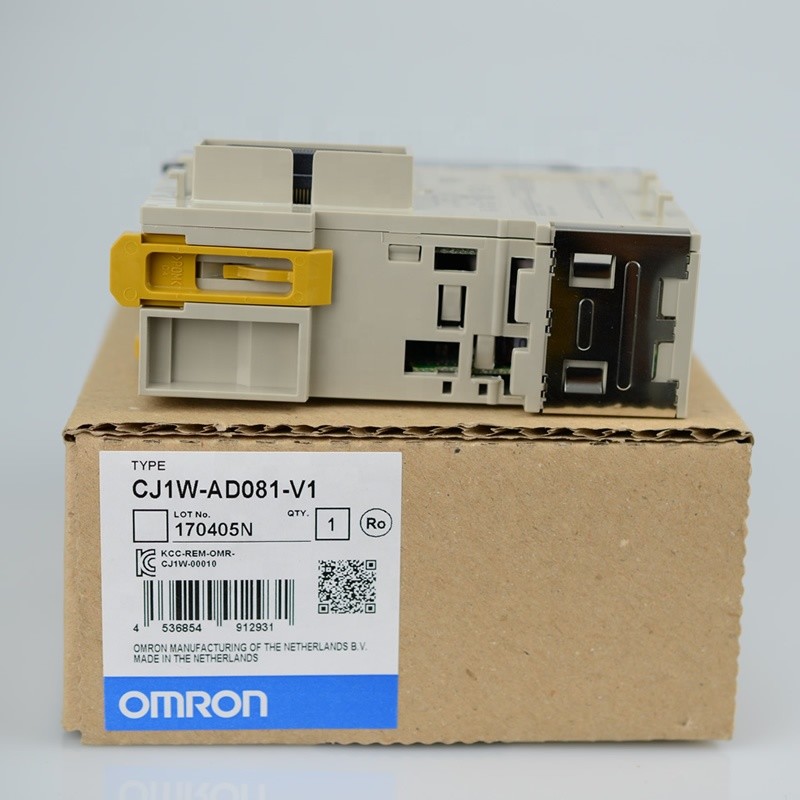 Industrial Omron PLC CJ1W Controller Analog Input Units CJ1W-AD081-V1