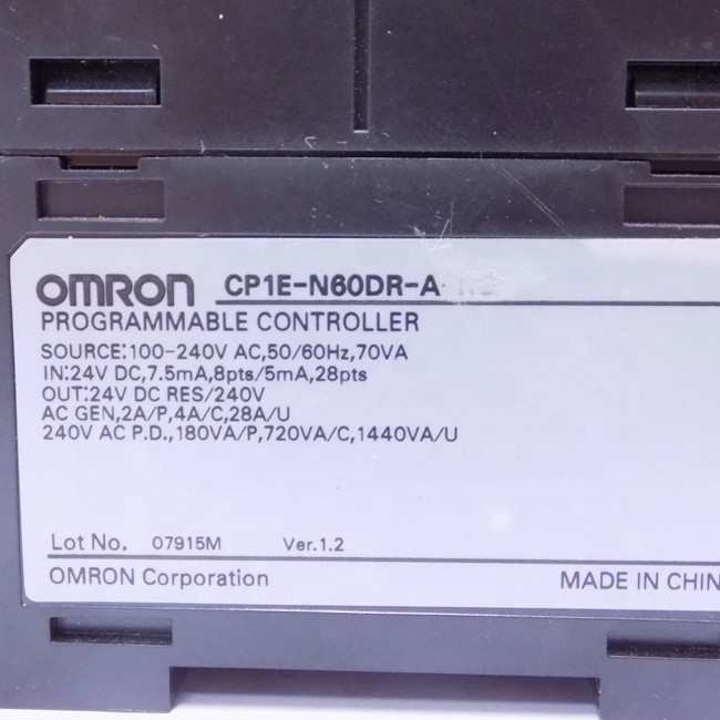 Omron CP1E Expansion Module CP1E-N60DR-A Programmable Controller