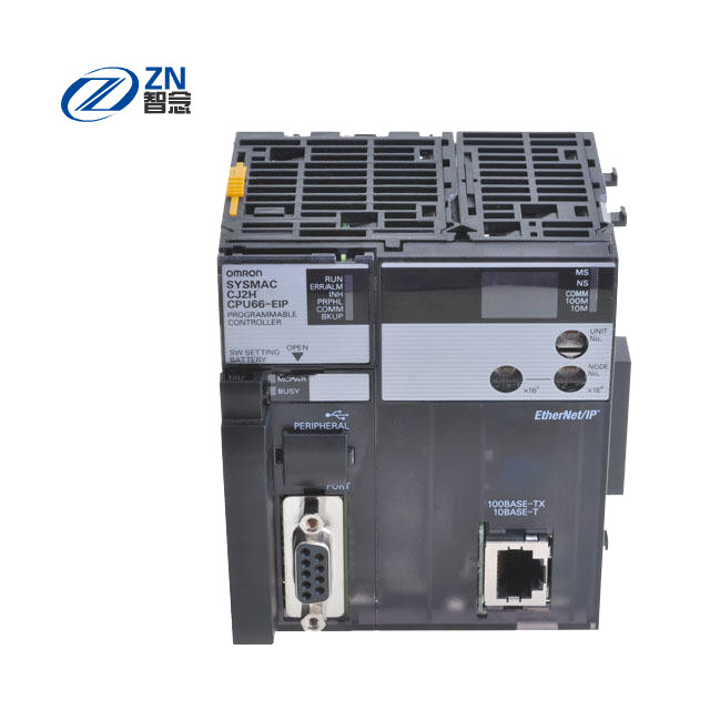 400K PLC Industrial Automation 16 NS CJ2H-CPU68-EIP Omron CPU