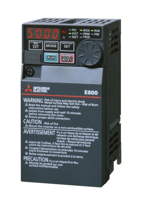 FR-E800 Mitsubishi Electric Inverter 1 Phase 50Hz 0.75kW 240V E820S ...