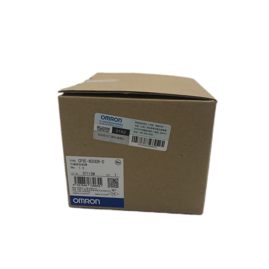 Battery Backup OMRON PLC CP1E Industrial Programmable Controller CP1E ...