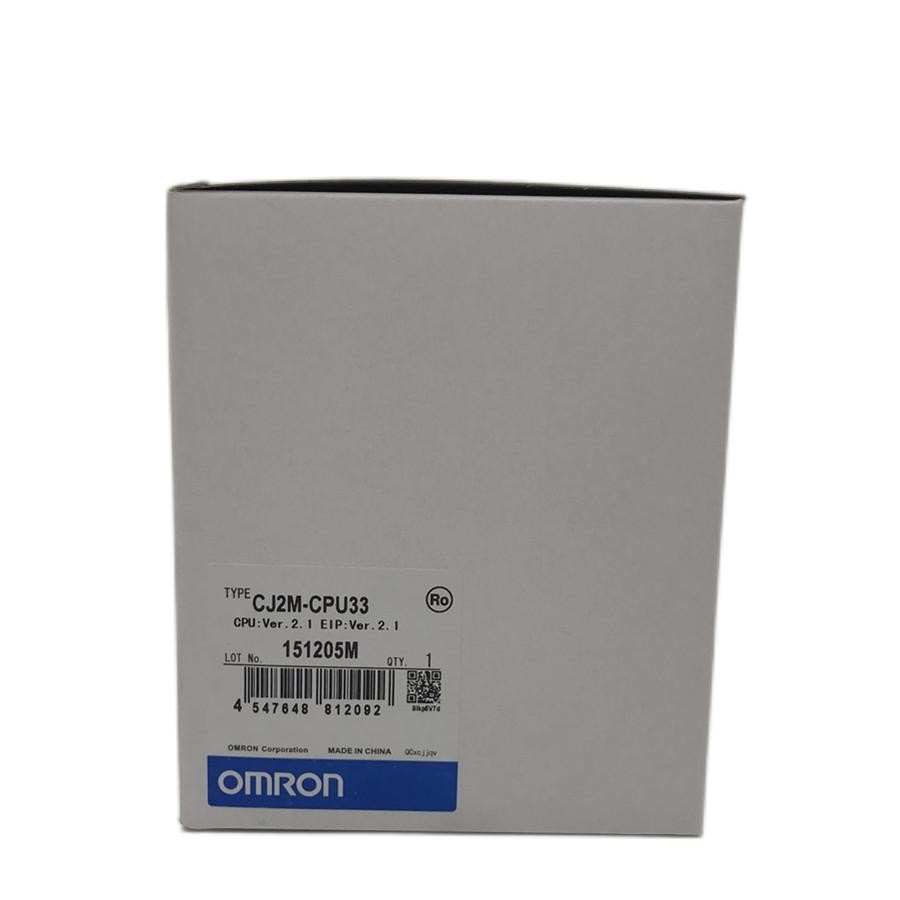 CJ2M-CPU33 PLC Omron Sysmac CJ2M Series CPU In Stock