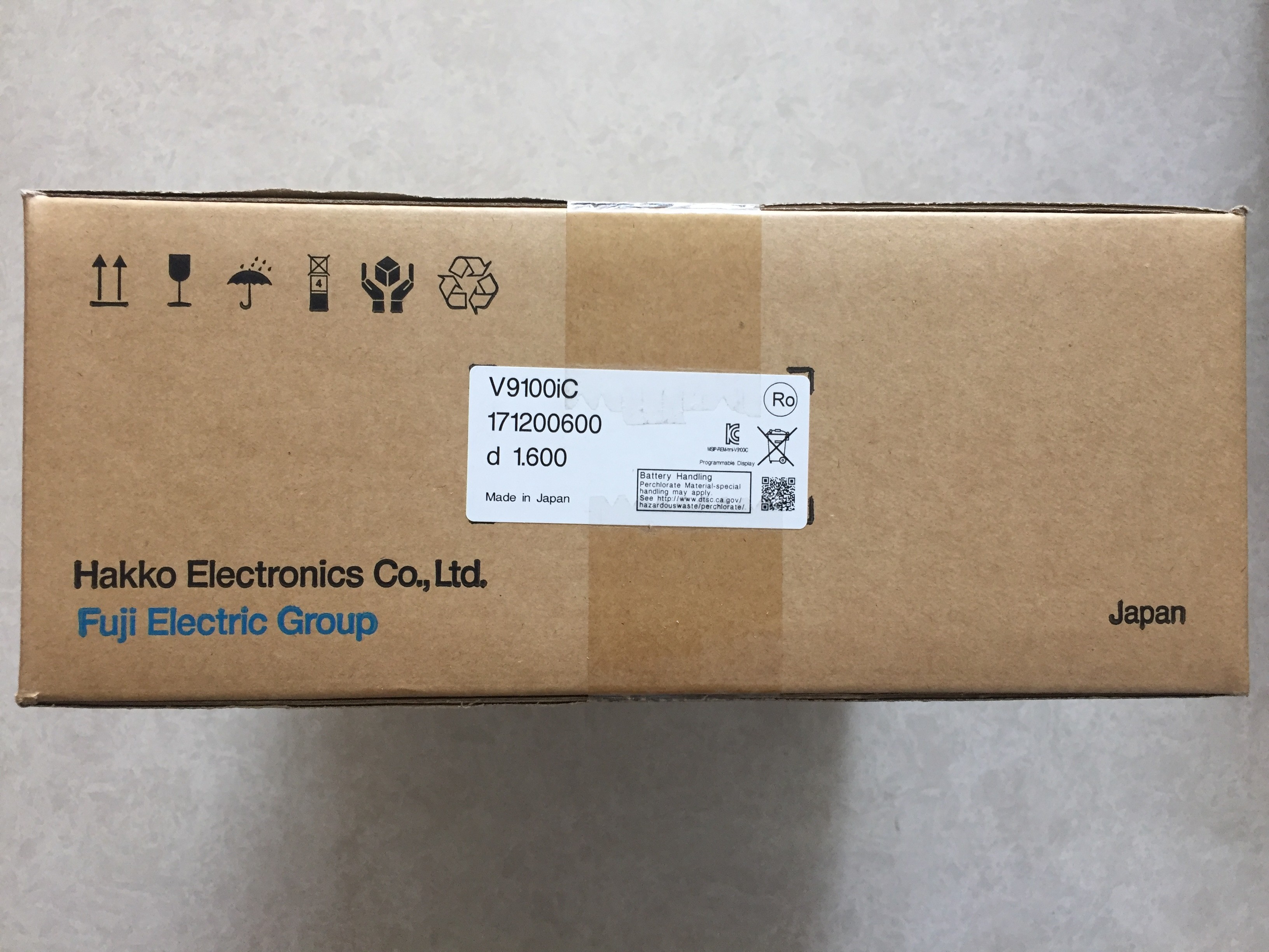 Industrial Automation Fuji Electric HMI Display V9100IC Human Machine Interface