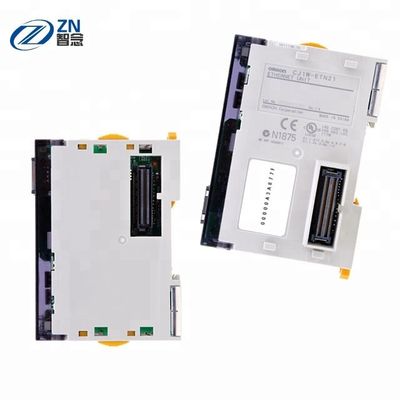 Ethernet Omron PLC CJ1W-ETN21 100BASE-TX Model Programmable Logic ...