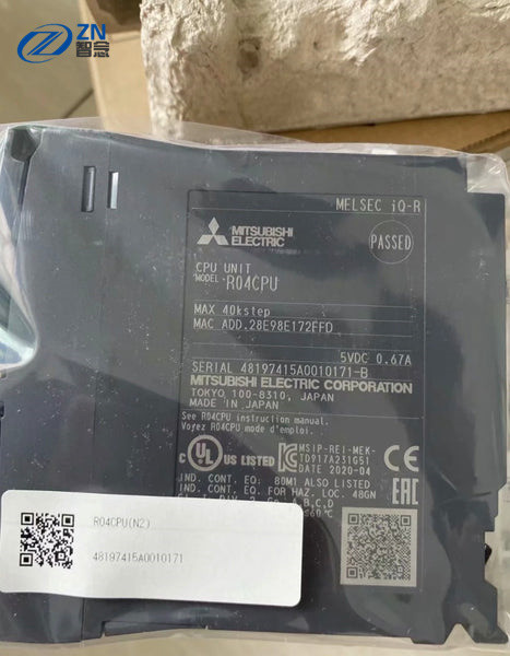 R04CPU MELSEC IQ-R Series Sequencer CPU Module For IQ-R Series PLC